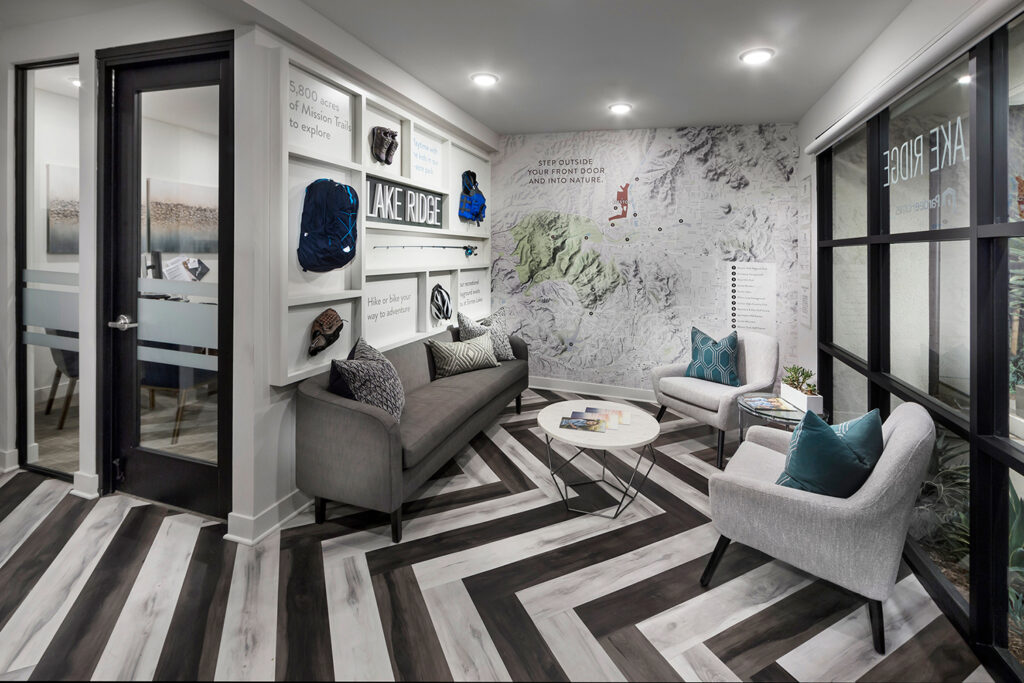 Lakeridge Sales Office | Ami Samuel Interiors